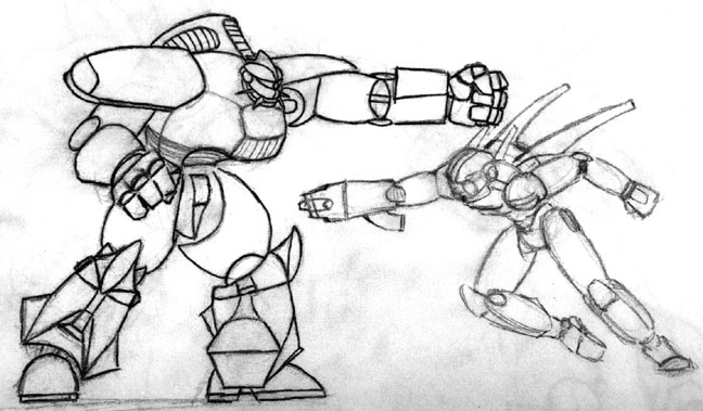 Isaac's Artwork - Sketches Page 2